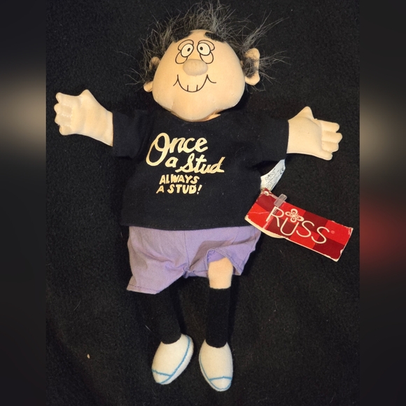 Russ | Toys | Vintage Russ Geezer Gallery Old Man Doll Plush Toy | Poshmark